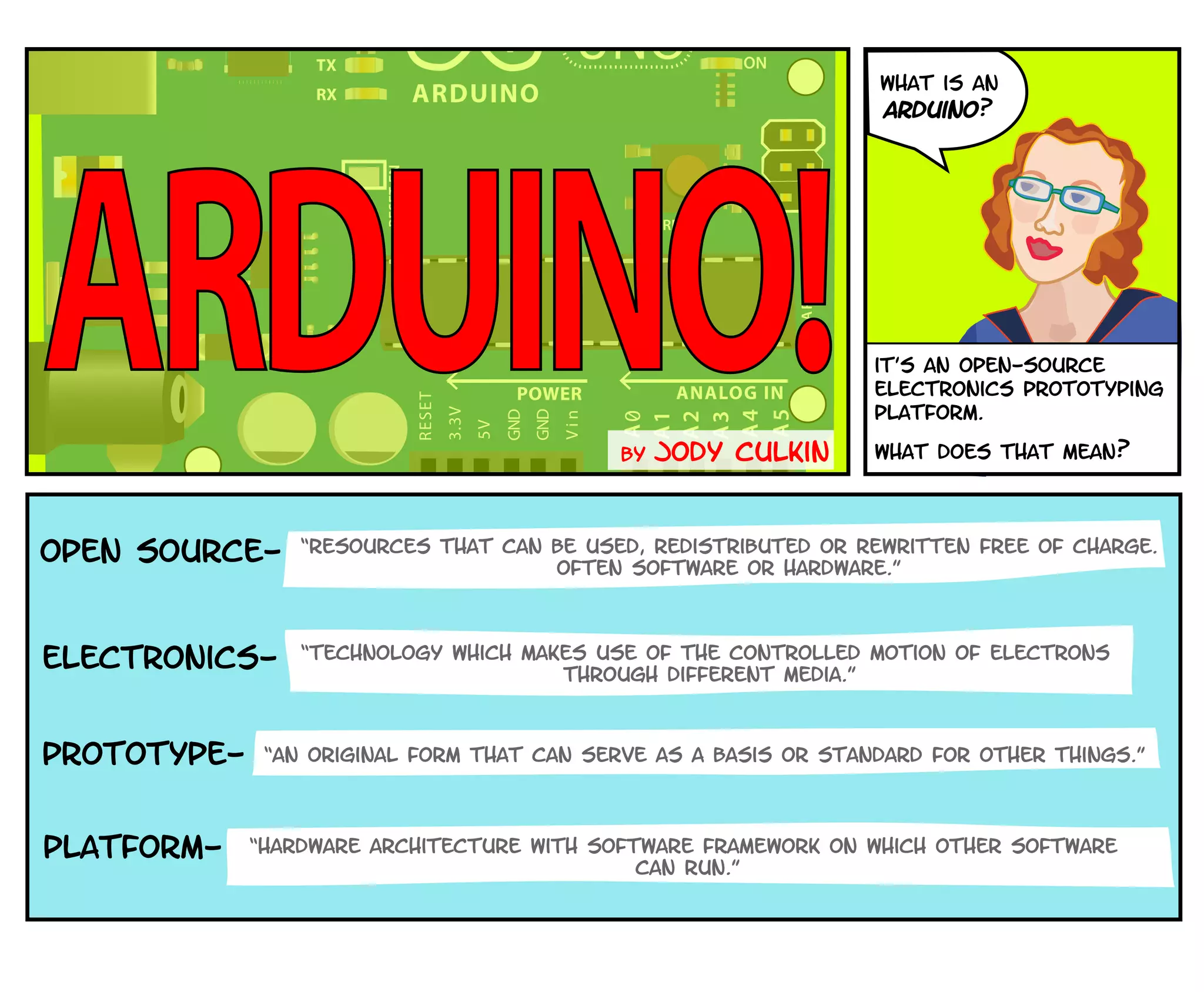 Arduino Comic-Jody Culkin-2011 | PPT