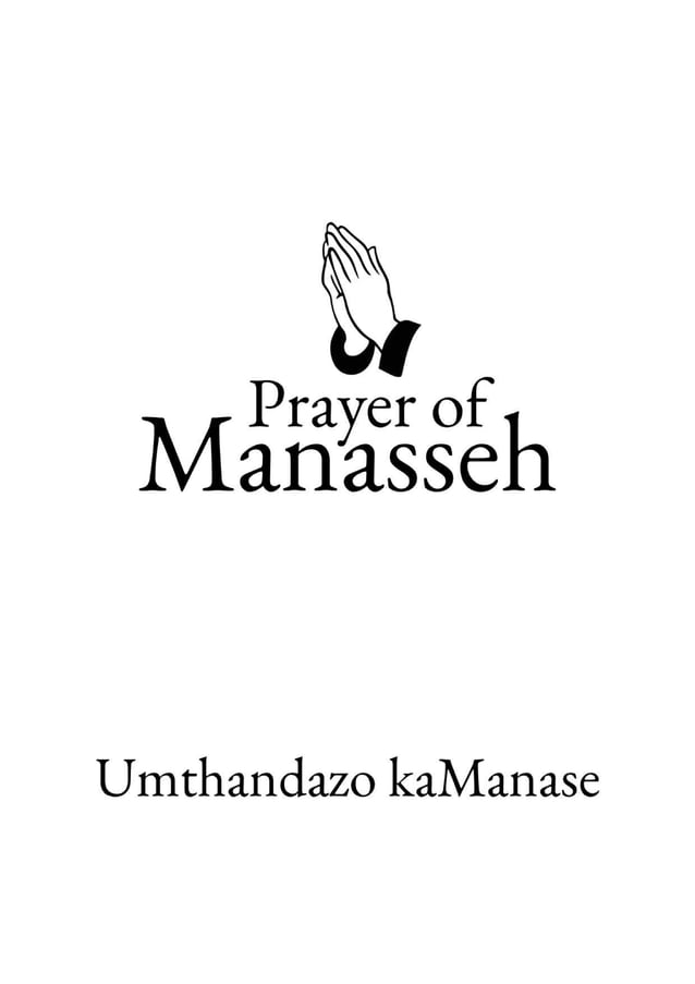 Xhosa - Prayer of Manasseh.pdf