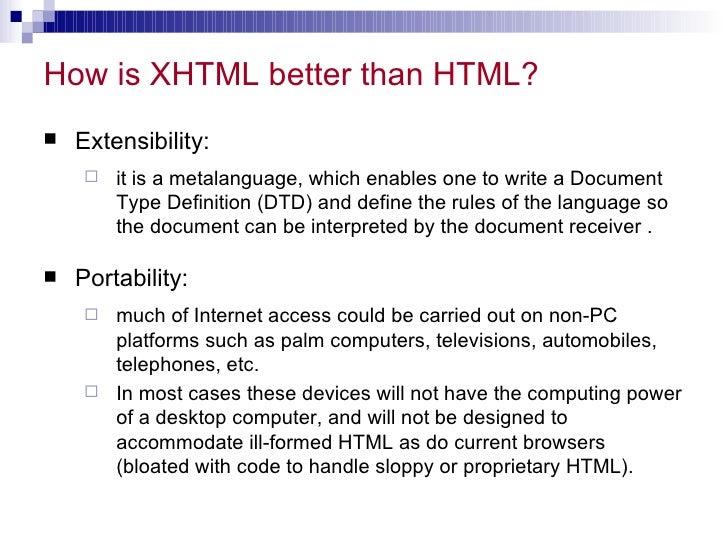 Xhtml