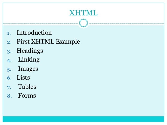 Xhtml