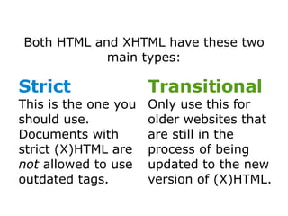 The (X)HTML Document | PPT