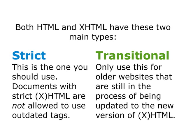 The (X)HTML Document | PPT