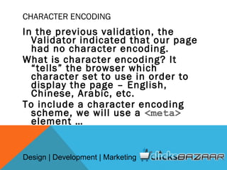 Xhtml validation | PPT | Web Design and HTML | Internet