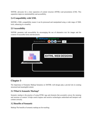XHTML Web Designs | PDF