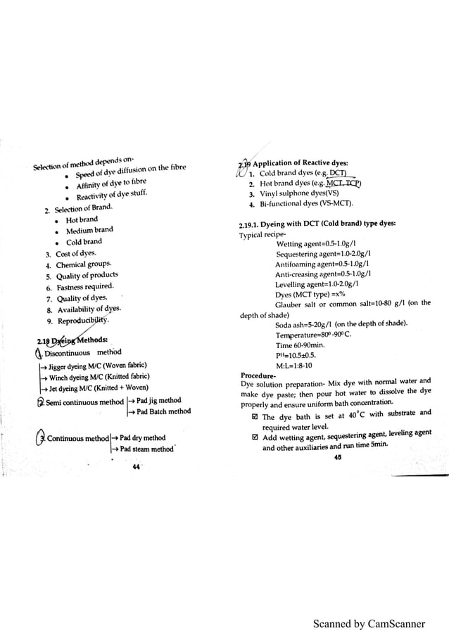 Wet Processing Technology-II | PDF