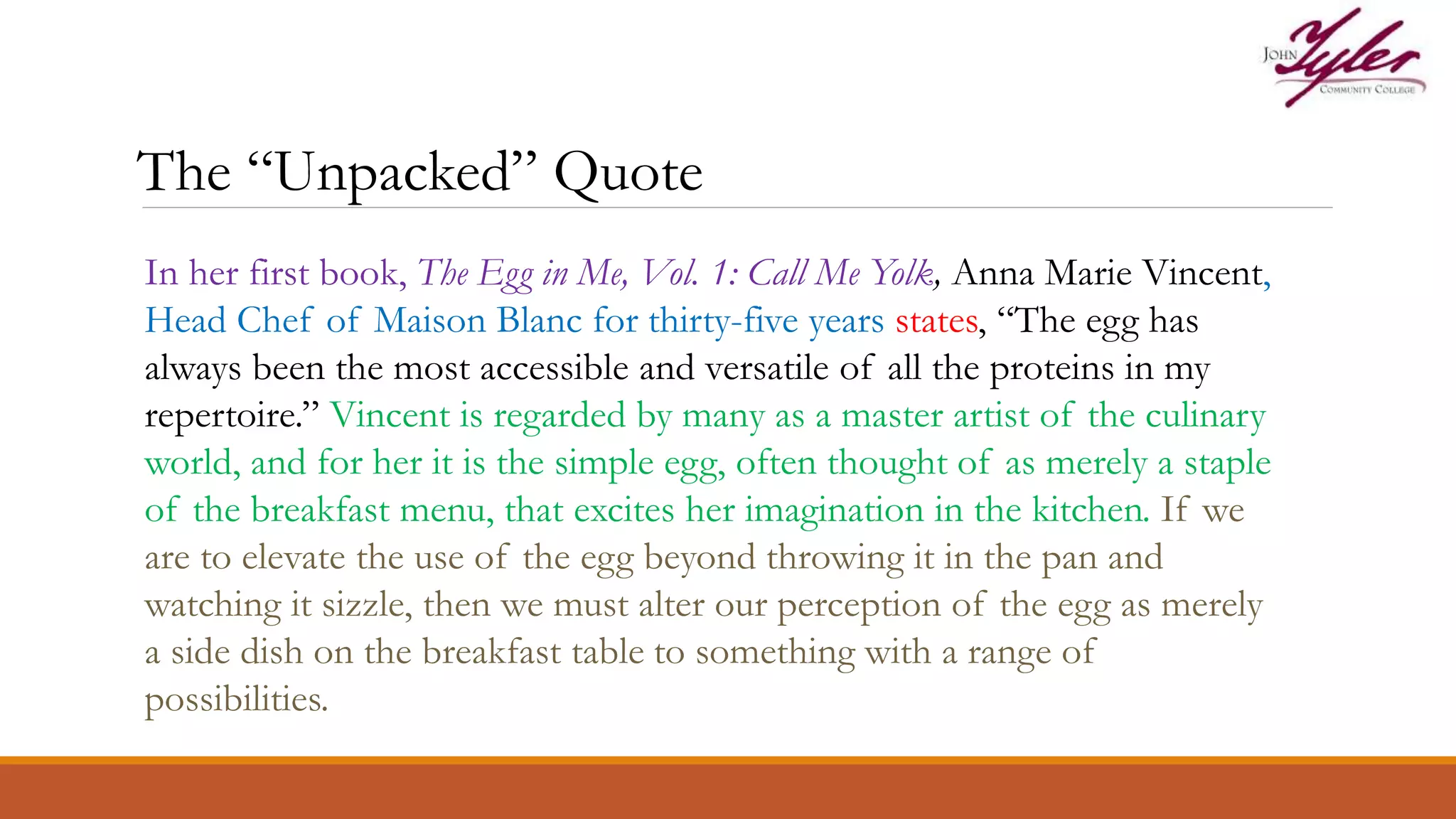 Unpacking quotes | PPTX