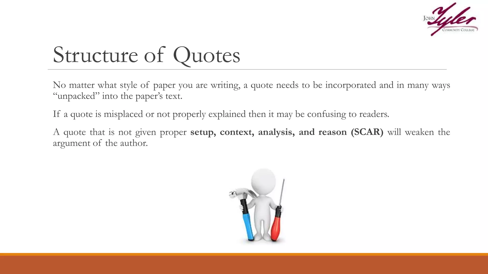 Unpacking quotes | PPTX