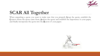 Unpacking quotes | PPTX