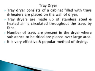 Pharmaceutical Drying Process | PPTX