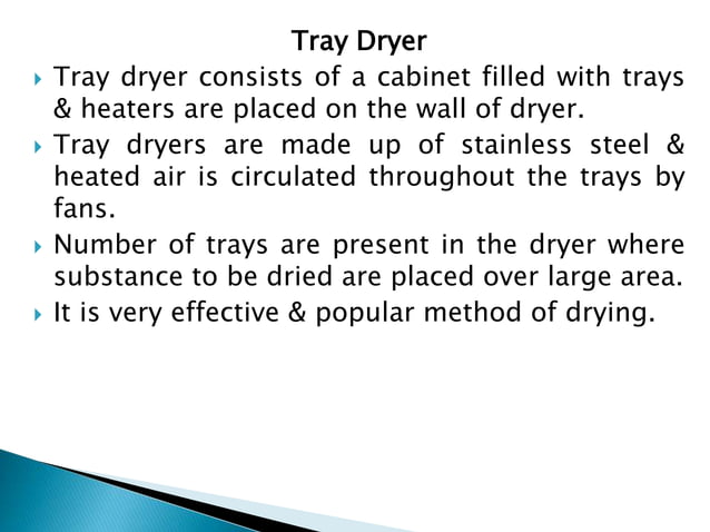 Pharmaceutical Drying Process | PPTX