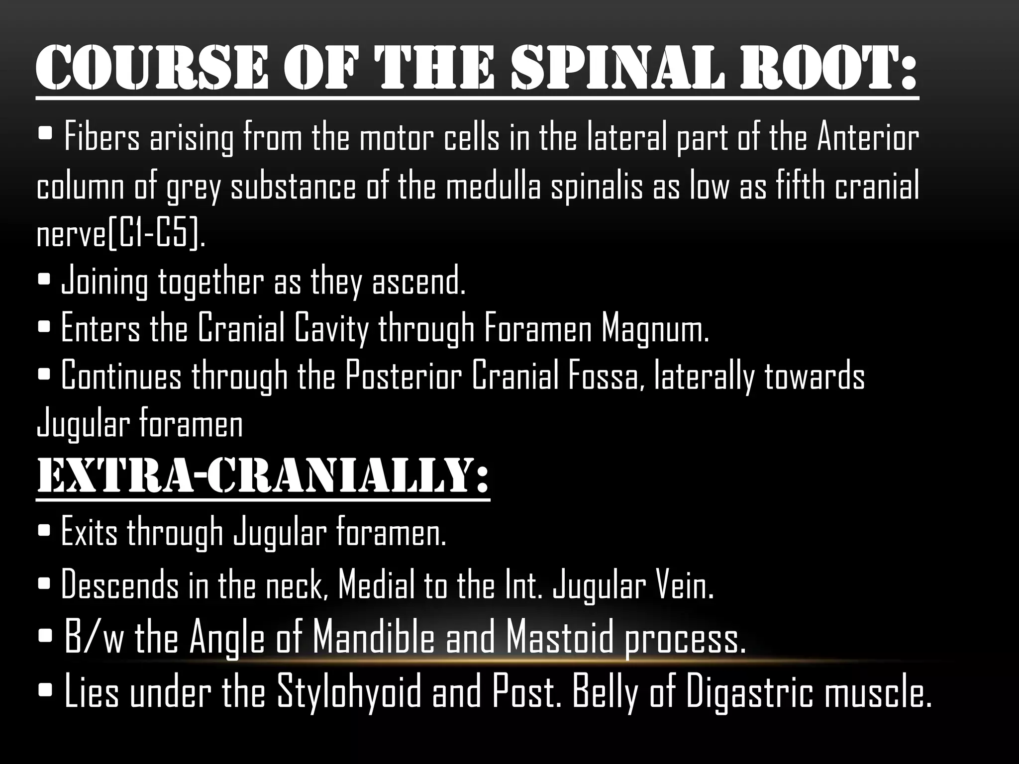 Xi cranial nerve | PPTX