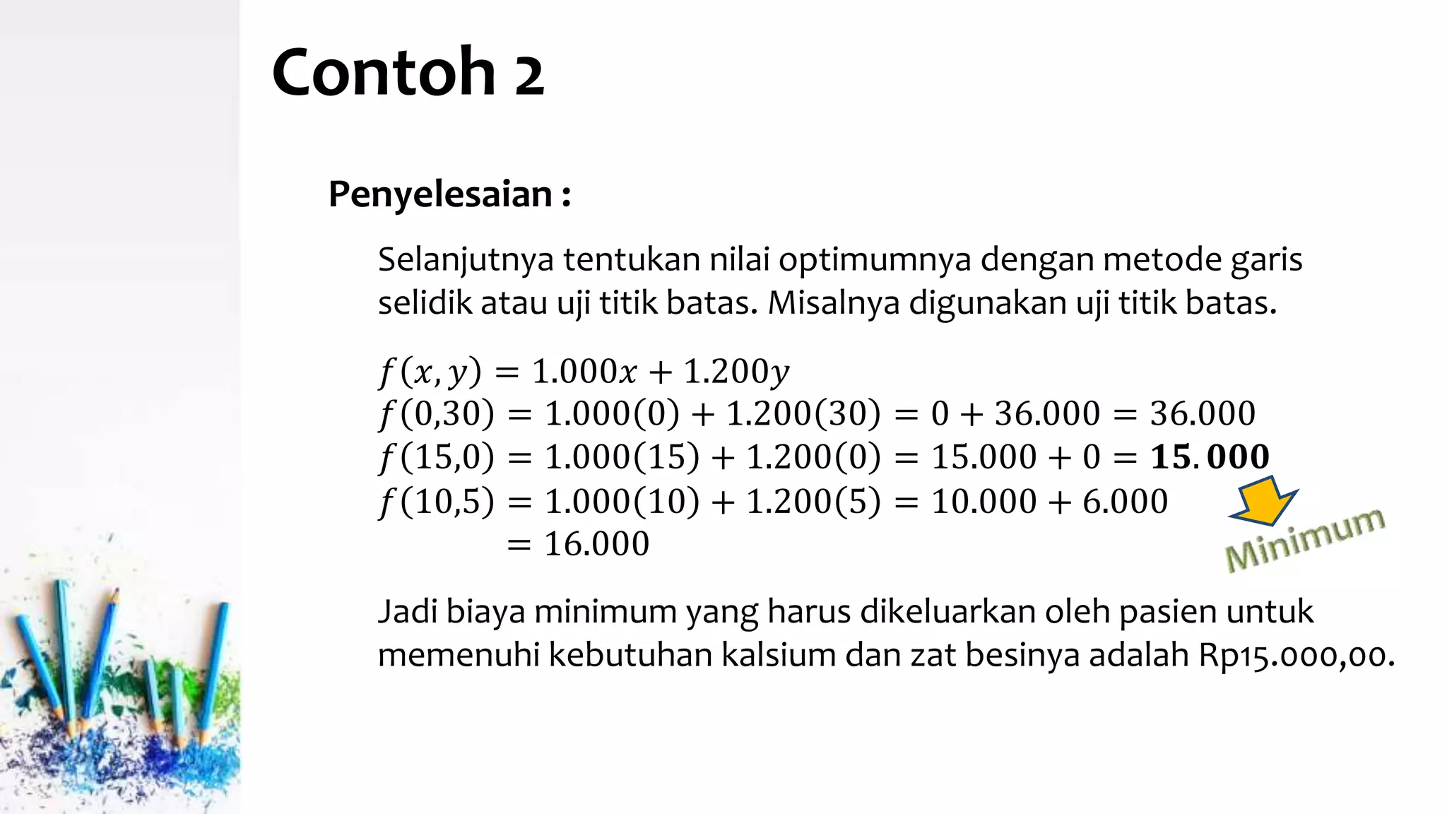 Program Linier | PPT
