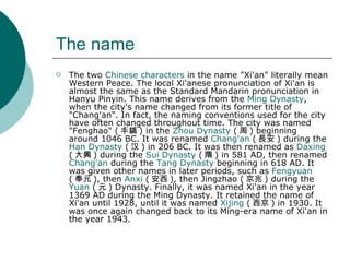 Xi’An | PPT
