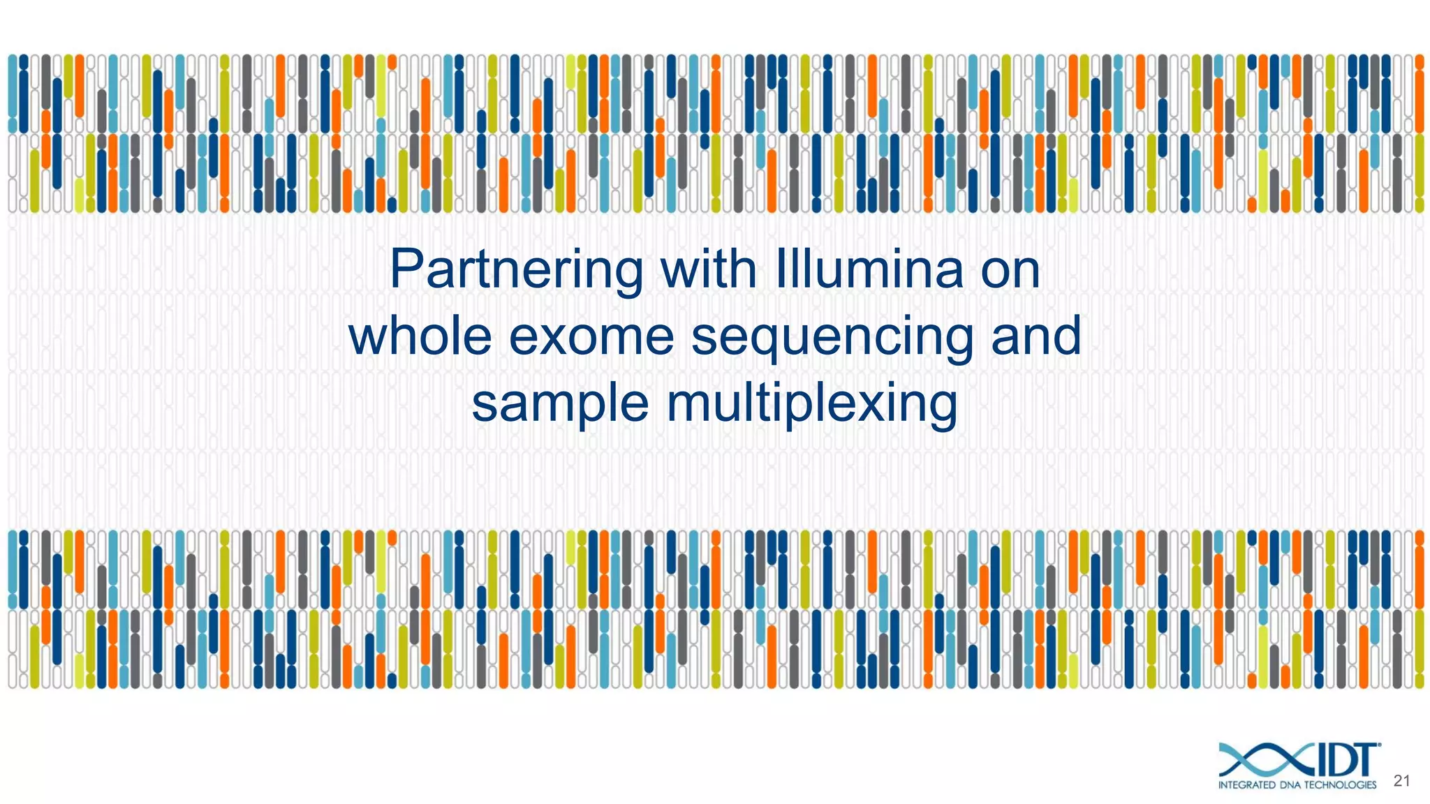 Improving exome sequencing, targeted sequencing, and low frequency ...