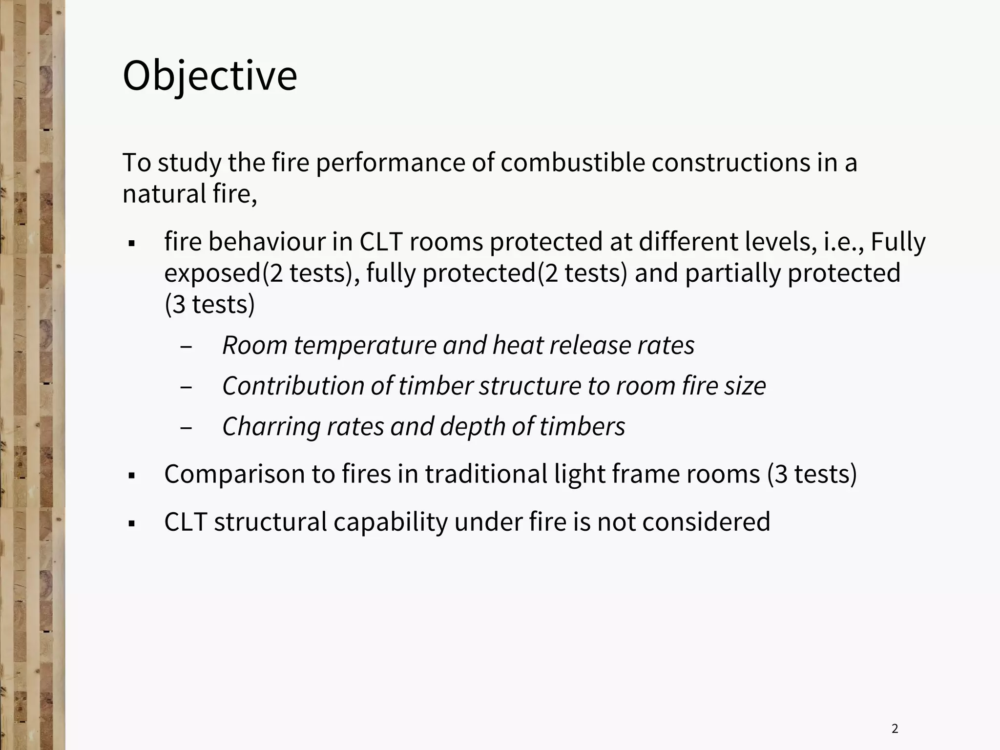 Full scale fire tests on timber constructions | PDF