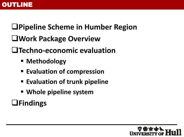 Study of the Pipeline Network Planned in the Humber Region of the UK ...
