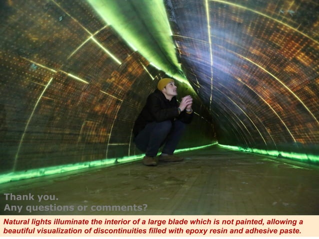 Structural degradation of a large composite wind turbine blade in a ...