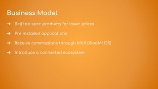 Xiaomi Company Presentation | PDF
