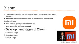 xiaomi case study: Design Management capability development | PDF