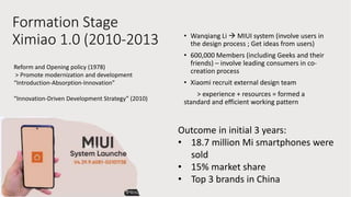 xiaomi case study: Design Management capability development | PDF