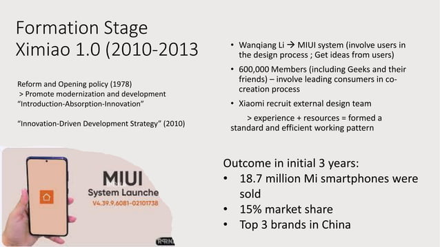 xiaomi case study: Design Management capability development | PDF | Business Administration ...