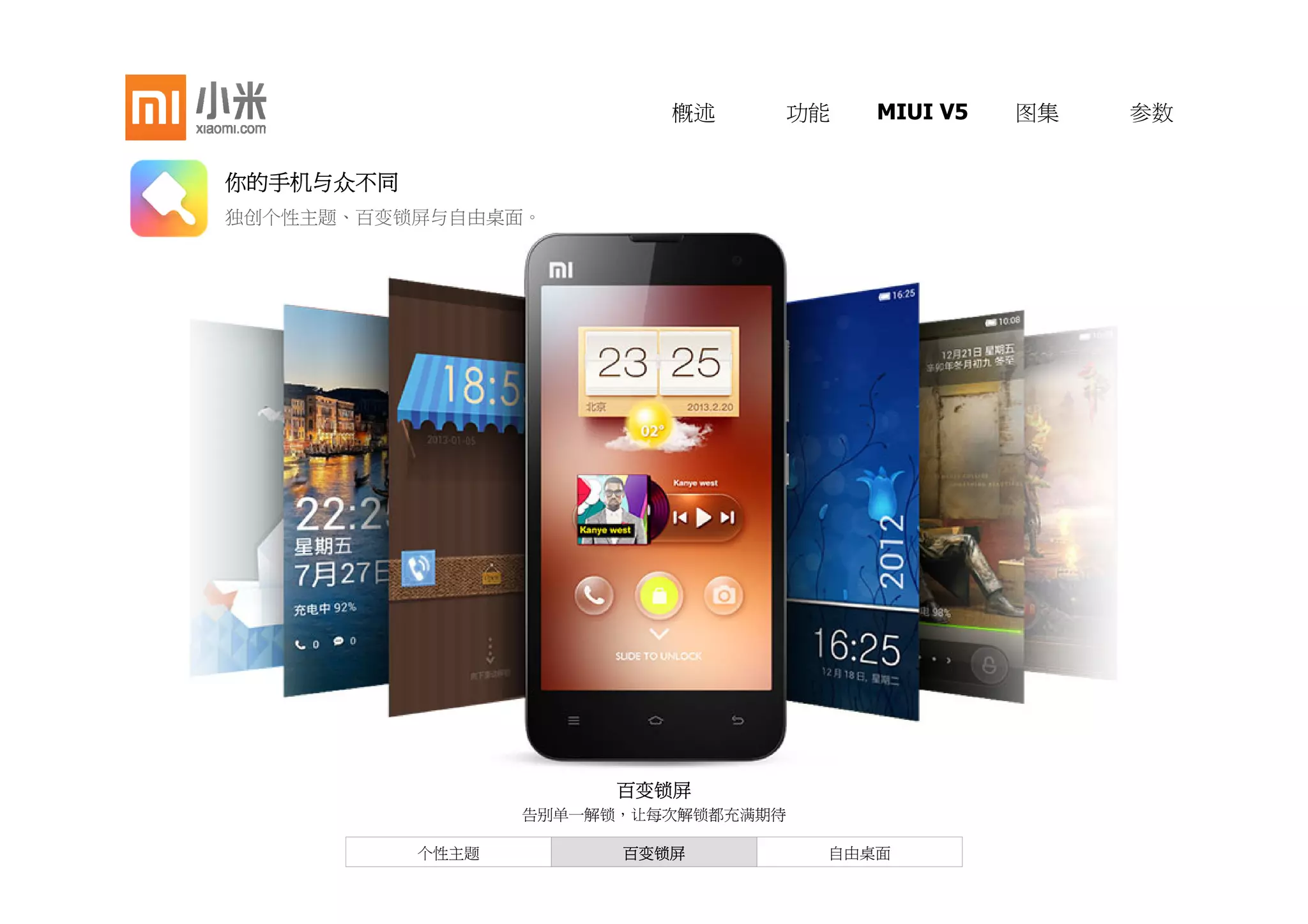 Xiaomi Mi-2S(小米手机2S) - Simple Chinese Only | PPT