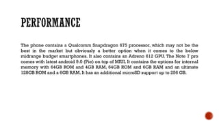 Xiaomi redmi note 7 pro | PPT