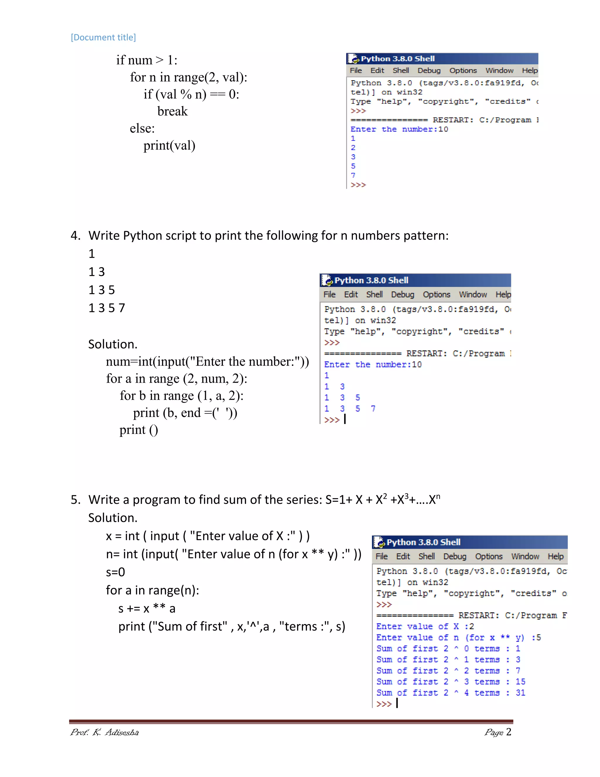 Xi CBSE Computer Science lab programs | PDF