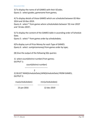 Xi CBSE Computer Science lab programs | PDF
