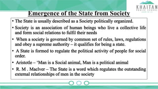 XI CH -1 CONCEPT OF STATE and its theories PPT.pptx