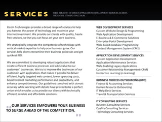 Xicom Technologies - Web Development Services | PPT | Web Development ...