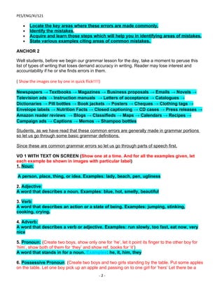 Xi common error 121_for master | DOC | Email | Internet