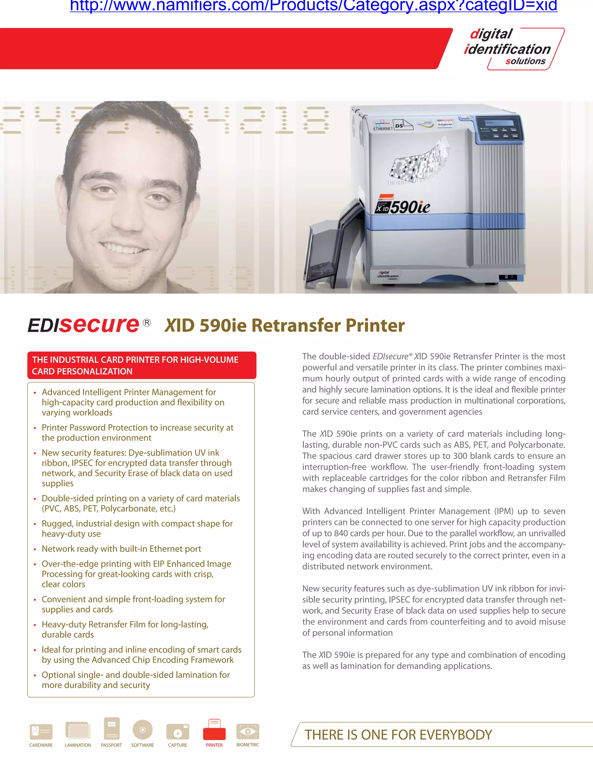 XID 590ie Retransfer Printer | PDF