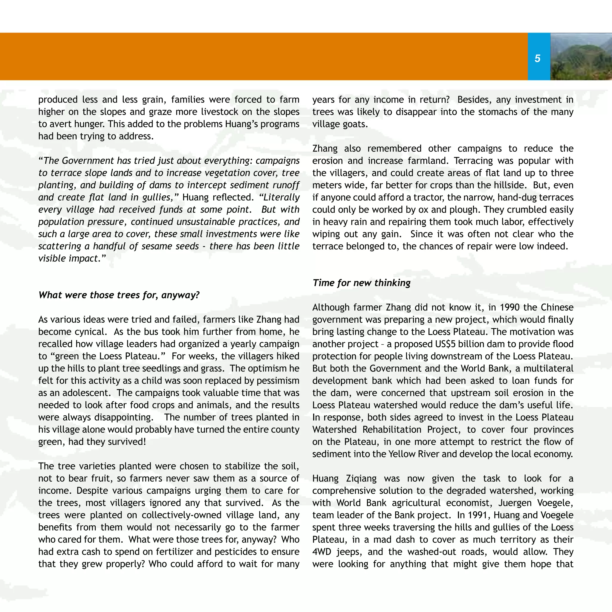 Xie et al rehabilitating a degraded watershed | PDF