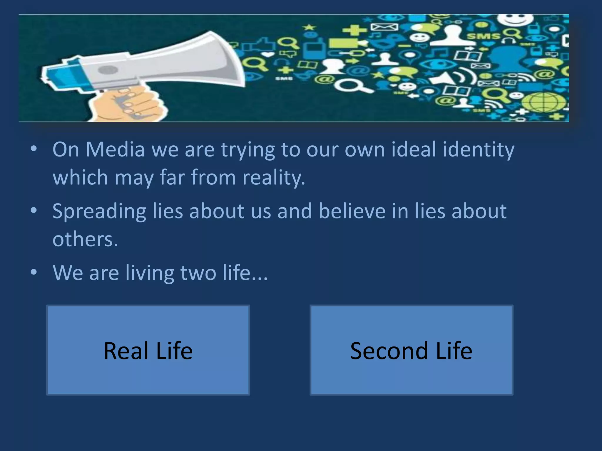 How Social Media Shapes our identity | PPTX