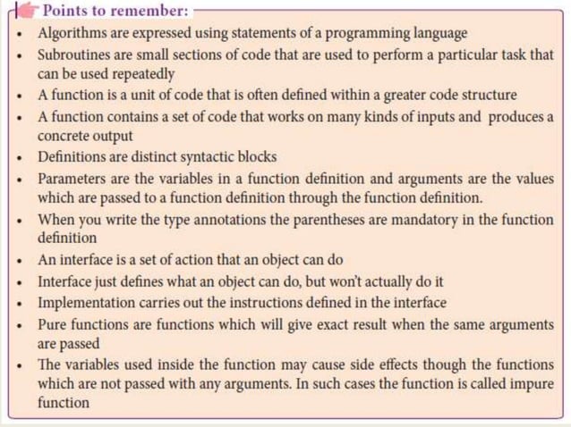 XII Computer Science- Chapter 1-Function | PPTX