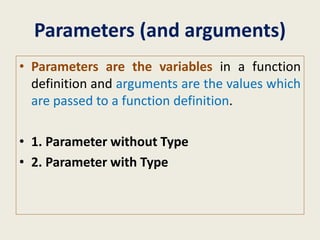 XII Computer Science- Chapter 1-Function | PPTX