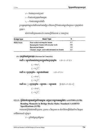 Xii.lrfd and stan dard aastho design of concrete bridge | PDF