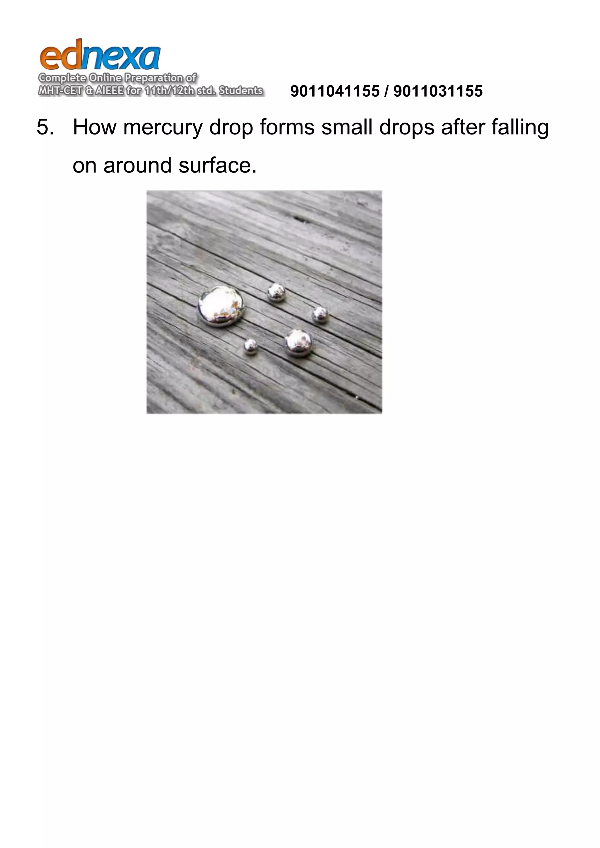 Understanding Surface Tension Part 1 - 12th Physics | DOCX