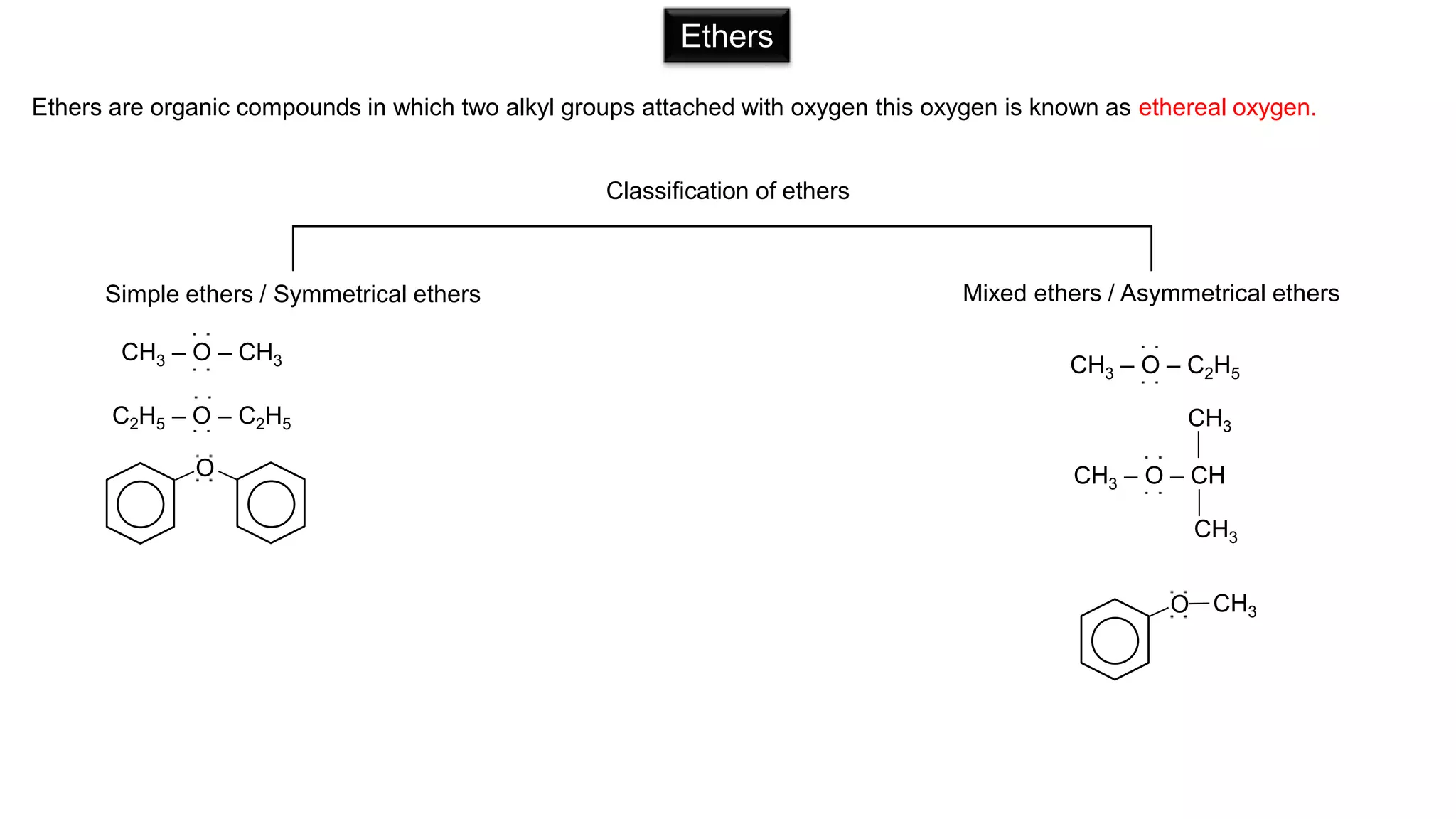 XII alcohols phenols ethers | PPTX
