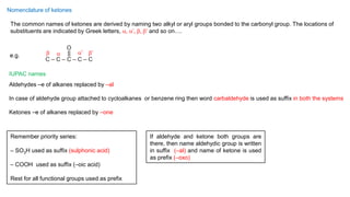Xii aldehydes, ketones, carboxylic acid | PPTX