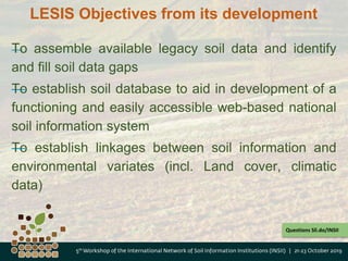 XIIb - Lesotho Soil Information System (LESIS) | PPTX