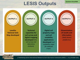 XIIb - Lesotho Soil Information System (LESIS) | PPTX