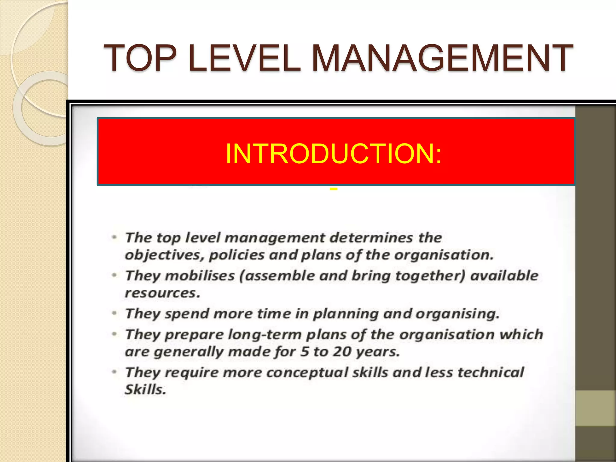 levels of management | PPT