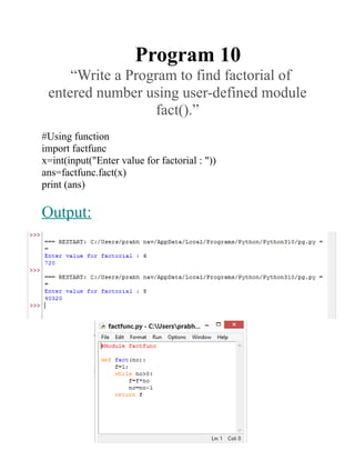 xii cs practicals | PDF | Databases | Computer Software and Applications