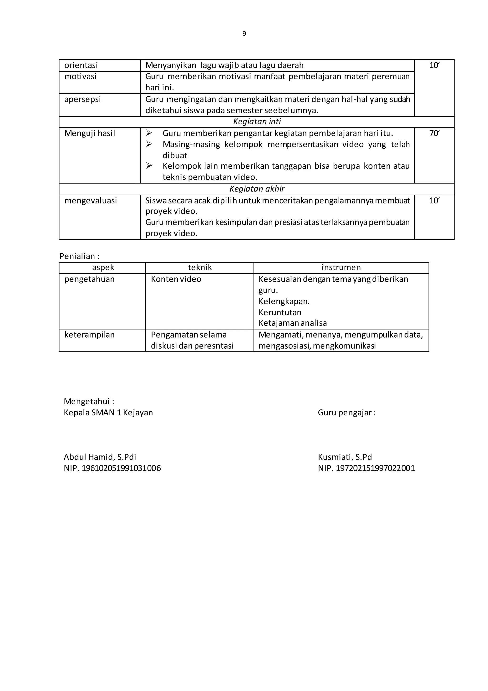 RPP SEJARAH INDONESIA KELAS XII | PDF