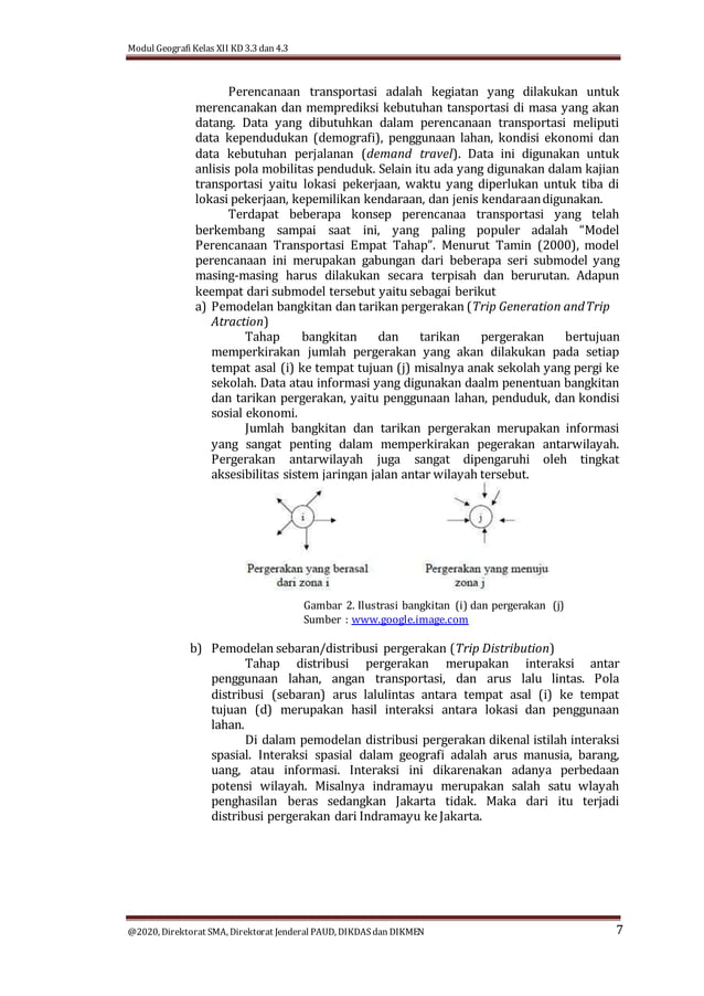 Xii geografi kd 3.3_ pemanfaatan peta untuk jaringan transportasi | DOCX