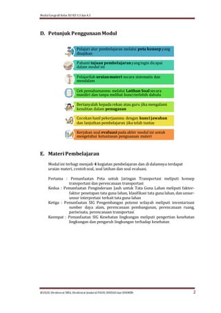 Xii geografi kd 3.3_ pemanfaatan peta untuk jaringan transportasi | DOCX