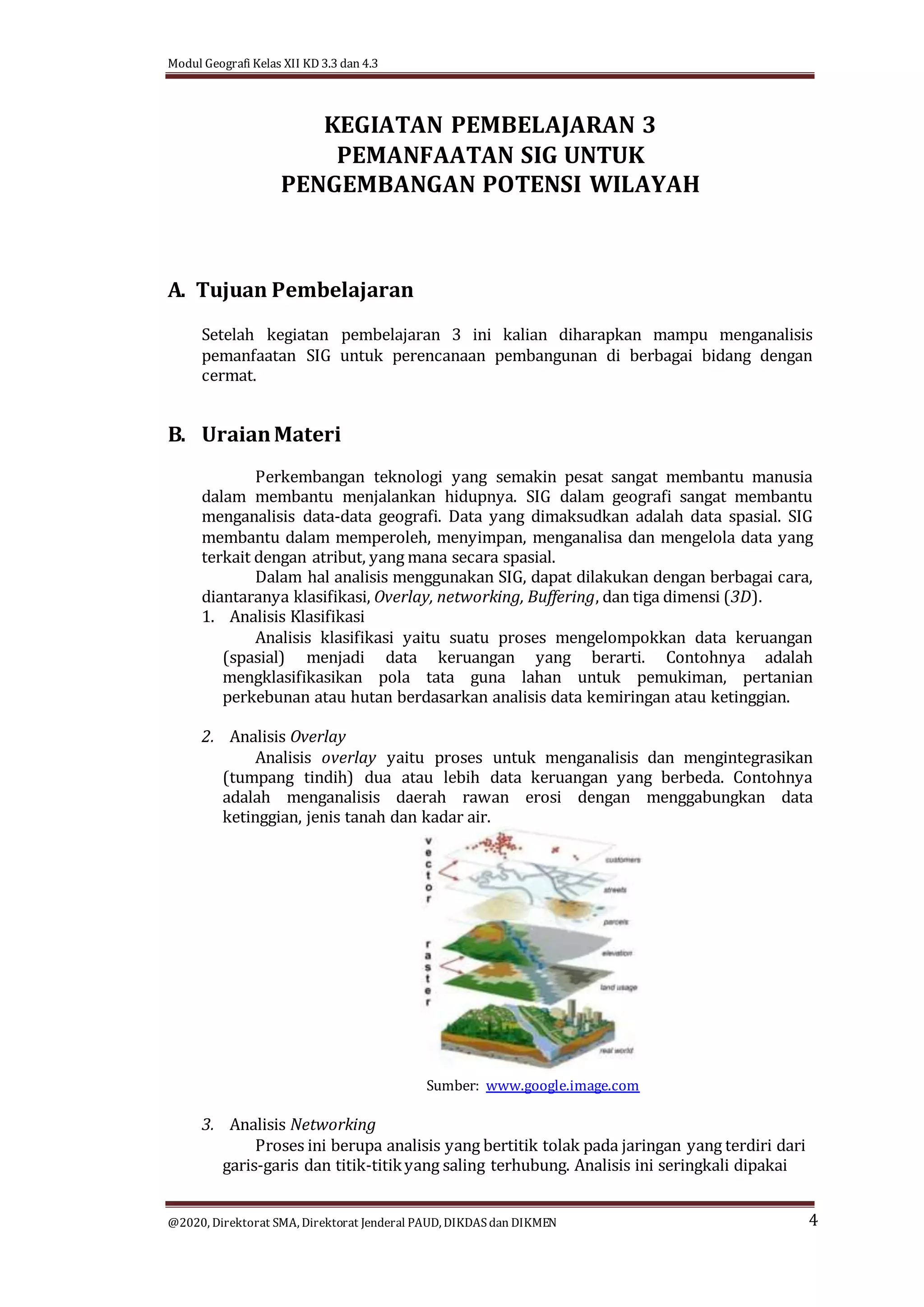Xii geografi kd 3.3_final pemanfaatan sig untuk pengembangan potensi ...