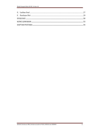 Xii Geografi Kd 3 4 Final Pdf